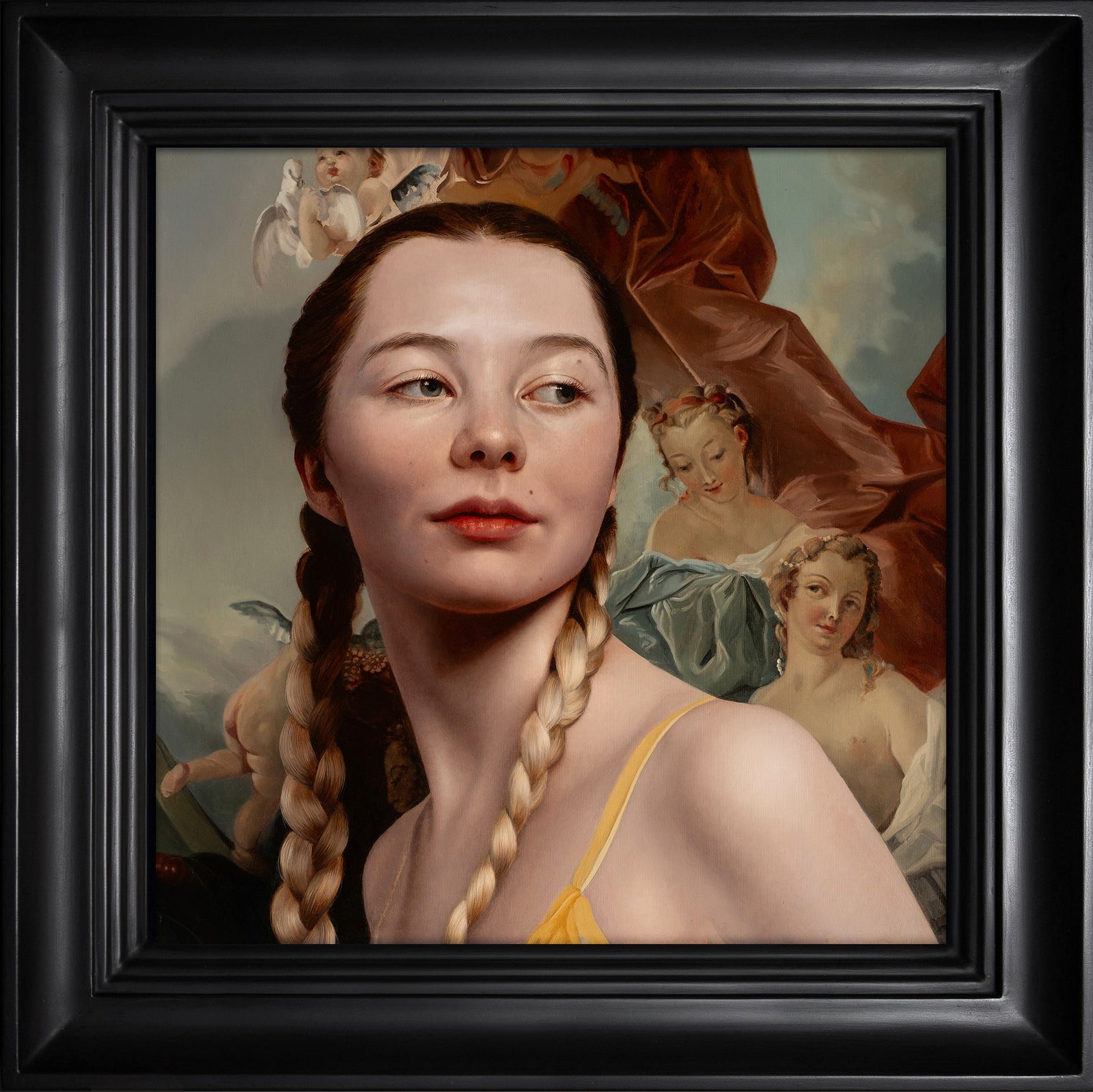 'The Conversation (After Boucher)' by Mary-Jane Ansell – Panter and Hall