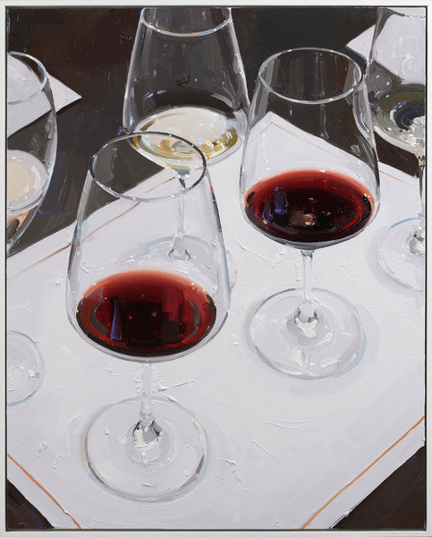 Alan Kingsbury Contemporary Realist Still life art 'Syrah Two' – Panter ...