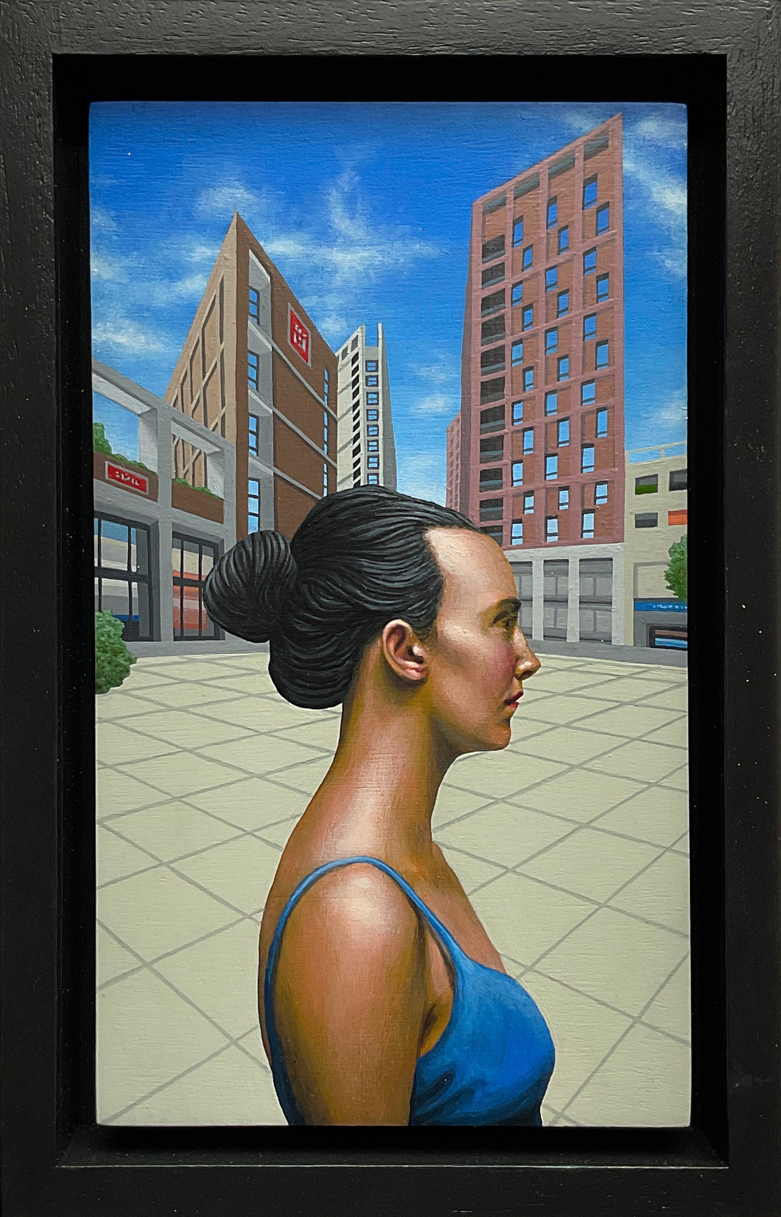 'Girl in a Grid' by Carl Randall – Panter and Hall