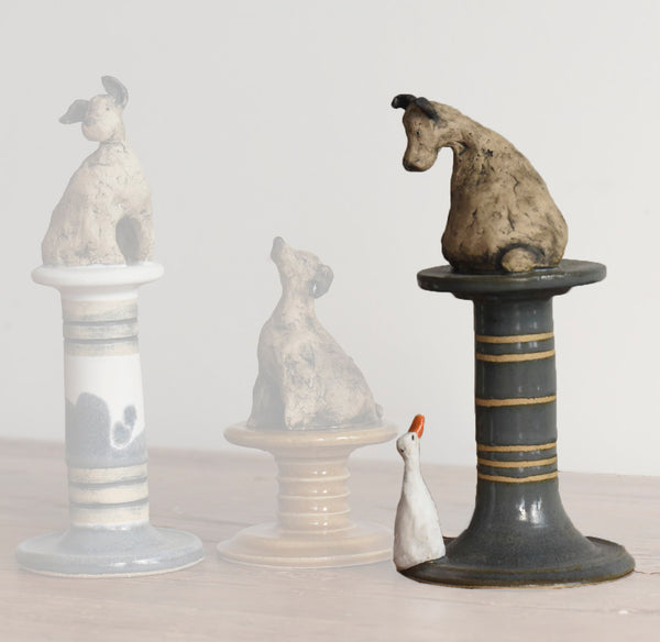 Sam Toft original ceramic 'Hallo friend' – Panter and Hall