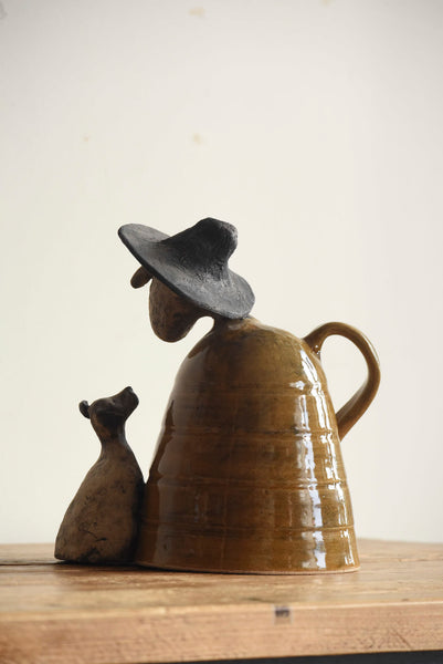 Sam Toft original ceramic 'Taking a moment' – Panter and Hall