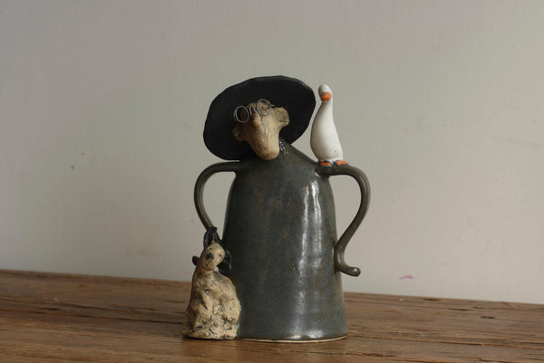 Sam Toft original ceramic 'What a difference a duck makes' – Panter and ...