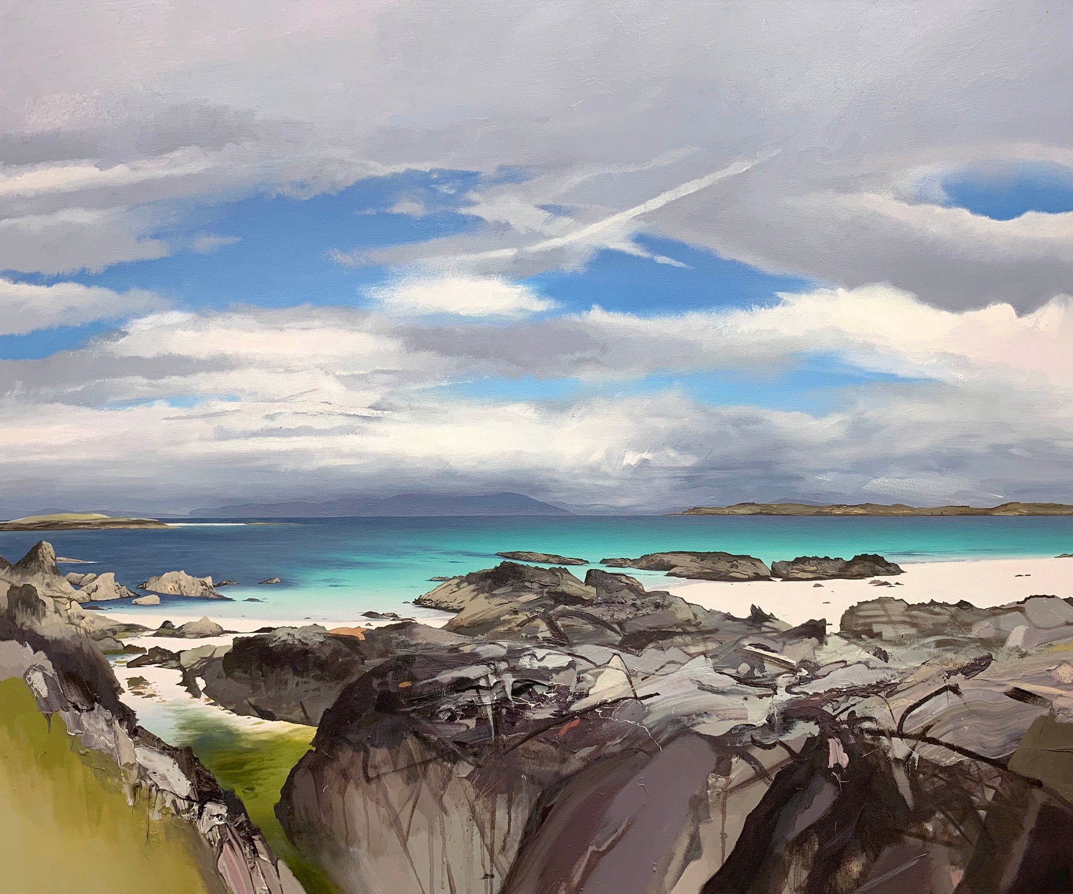 Chris Bushe RSW (born 1958) Contemporary Scottish Landscape Artist ...
