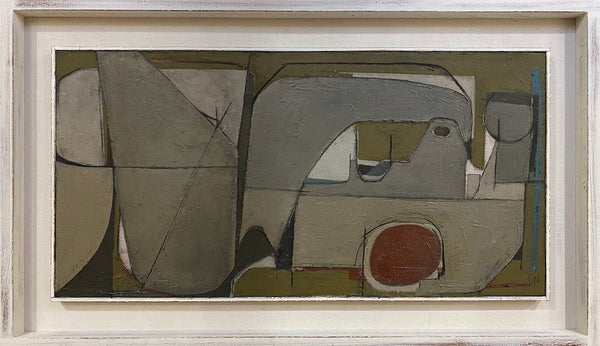 'Composition with Red Circle' by Elizabeth Neville – Panter and Hall