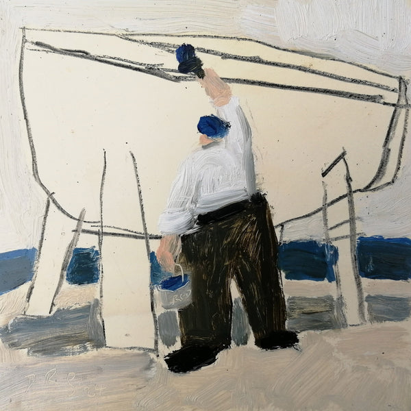 'Boat Painting' by British Contemporary Artist David Ralph Simpson ...