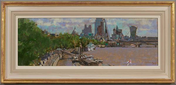 'City & St Paul's from Waterloo Bridge' by David Sawyer – Panter and Hall