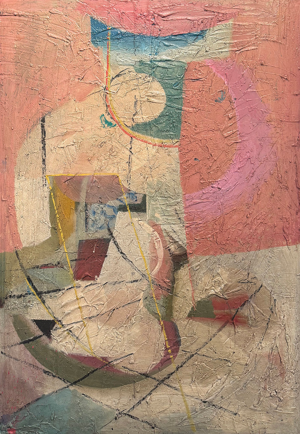 Contemporary British Artist Denver Sorrell 'Seated Figure Green ...