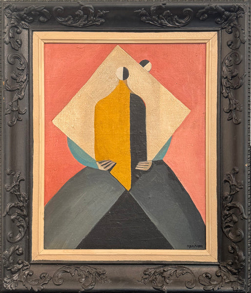 Figure with Mirror by Contemporary Artist Denver Sorrell – Panter and Hall
