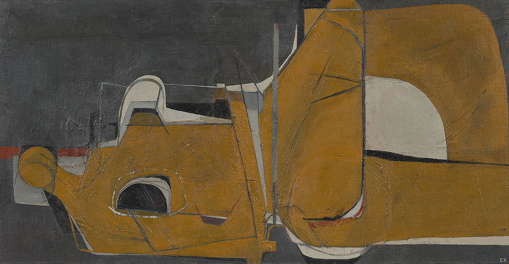 Elizabeth Neville 'Reclining Nude with Orange Circle' – Panter and Hall
