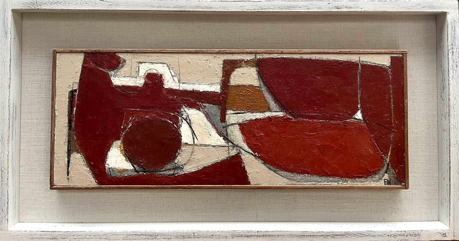 'Fragmented Study in Oxide' by Modern British artist Elizabeth Neville ...