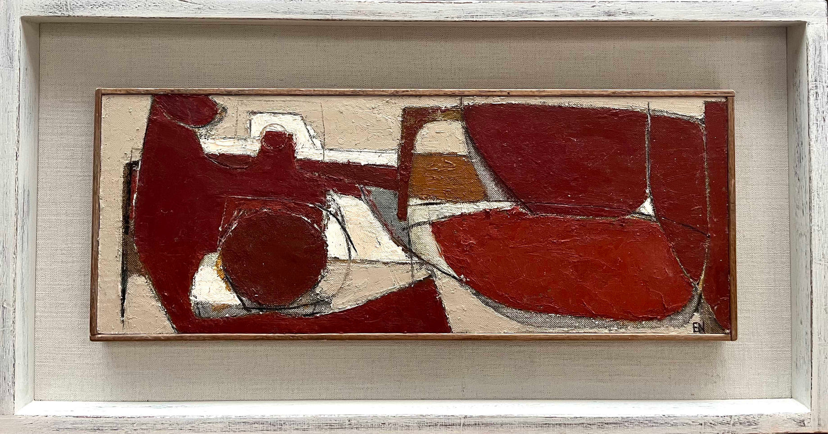 'Fragmented Study in Oxide' by Modern British artist Elizabeth Neville ...