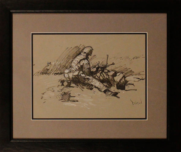 'Flanking Fire' by Contemporary artist Rob Pointon – Panter and Hall
