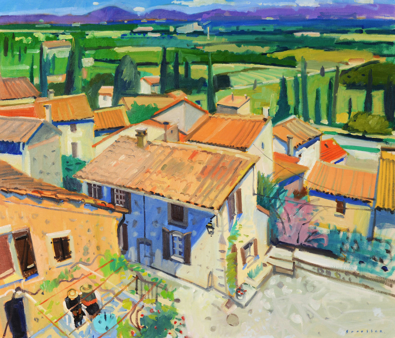 Glen Scouller RSW RGI (born 1950) – Panter and Hall