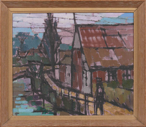 New Zealand artist Ida Cooke 'Canal Scene' – Panter and Hall