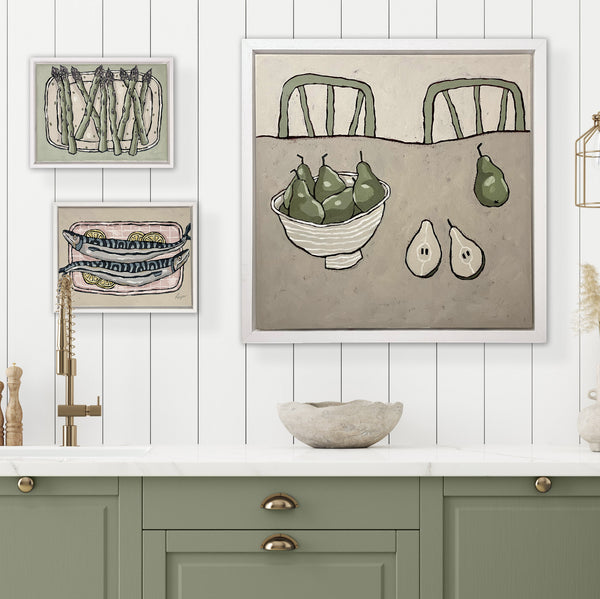 'Two Fish' by Contemporary British Artist Jane Hooper – Panter and Hall