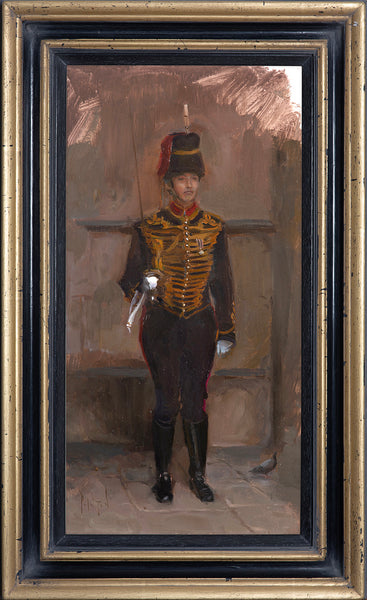 'King's Troop Female Gunner' by Rob Pointon ROI – Panter and Hall