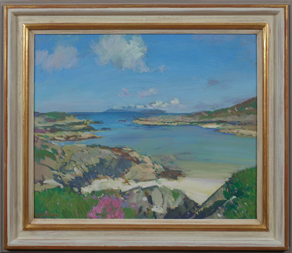 'Looking West Towards Eigg and Rhum' by Luke Martineau – Panter and Hall
