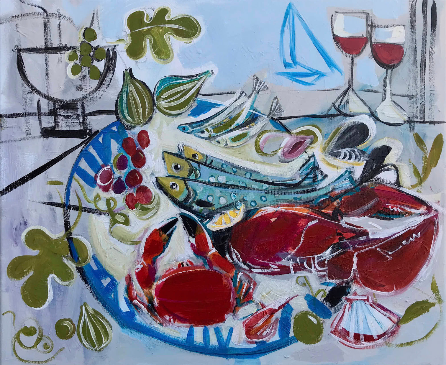 Marissa Weatherhead (born 1962) Contemporary British Artist – Panter ...