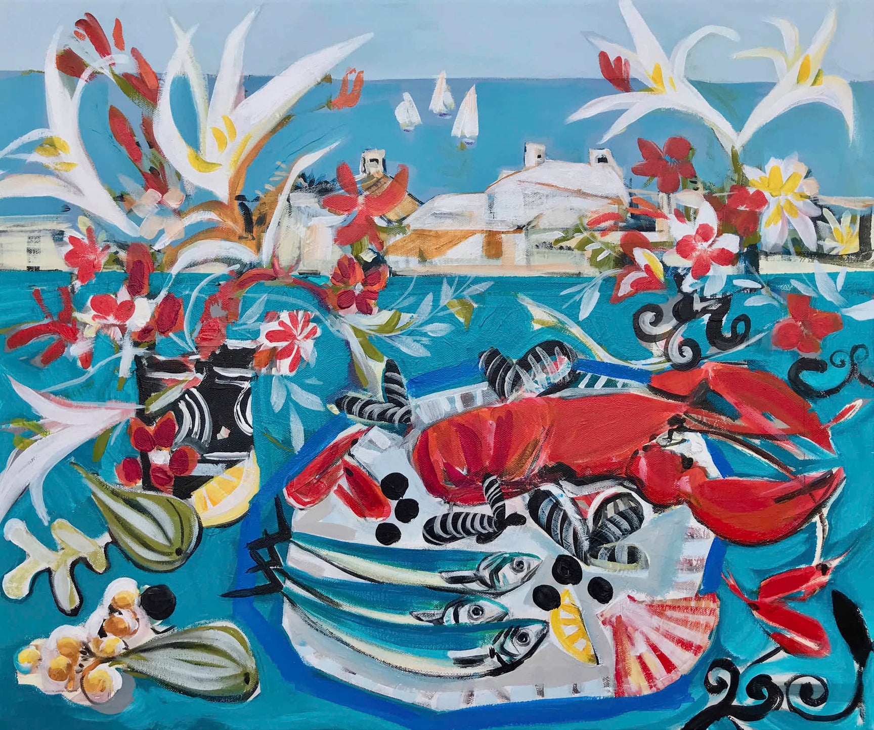 Marissa Weatherhead (born 1962) Contemporary British Artist – Panter ...