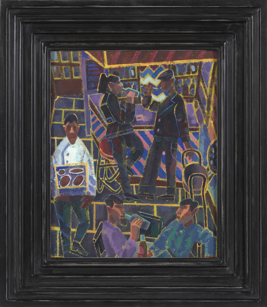 Michael Kirkbride NEAC Contemporary artist 'The Attendant' – Panter and ...
