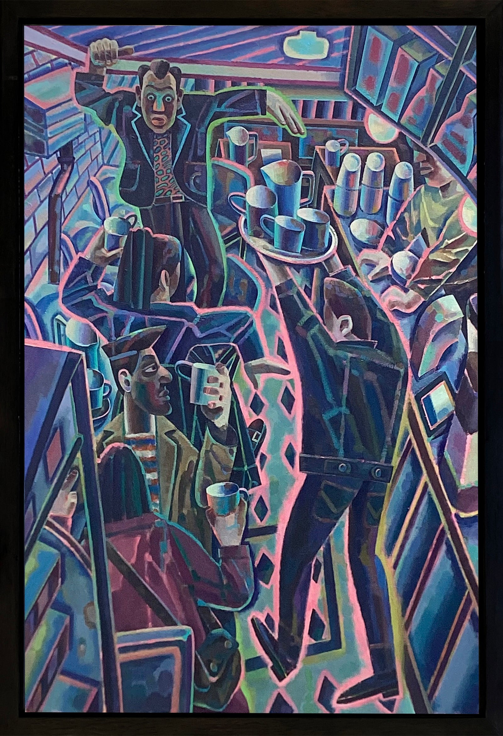 Michael Kirkbride NEAC Contemporary artist 'The Attendant' – Panter and ...