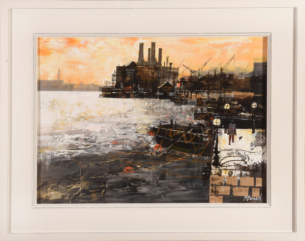 Mike Bernard Contemporary British Artist 'Flour Mill, Chelsea' – Panter ...