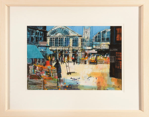 Mike Bernard Contemporary British Artist 'Borough Market' – Panter and Hall