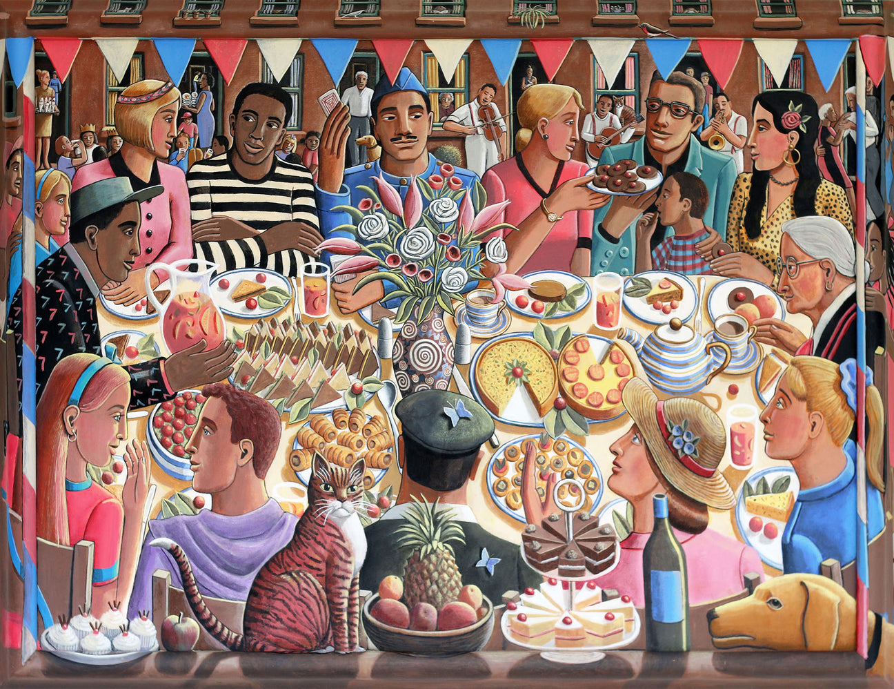 PJ Crook MBE RWA FRSA Contemporary Figurative British Artist – Panter ...