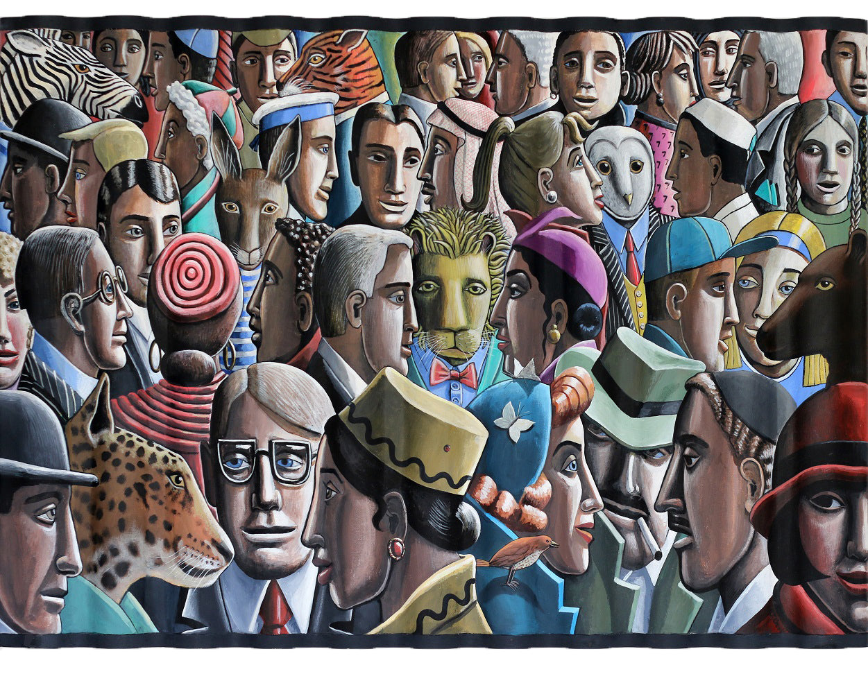 PJ Crook MBE RWA FRSA Contemporary Figurative British Artist – Panter ...