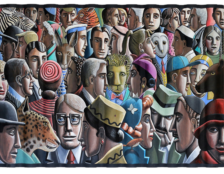 PJ Crook MBE RWA FRSA Contemporary Figurative British Artist – Panter ...