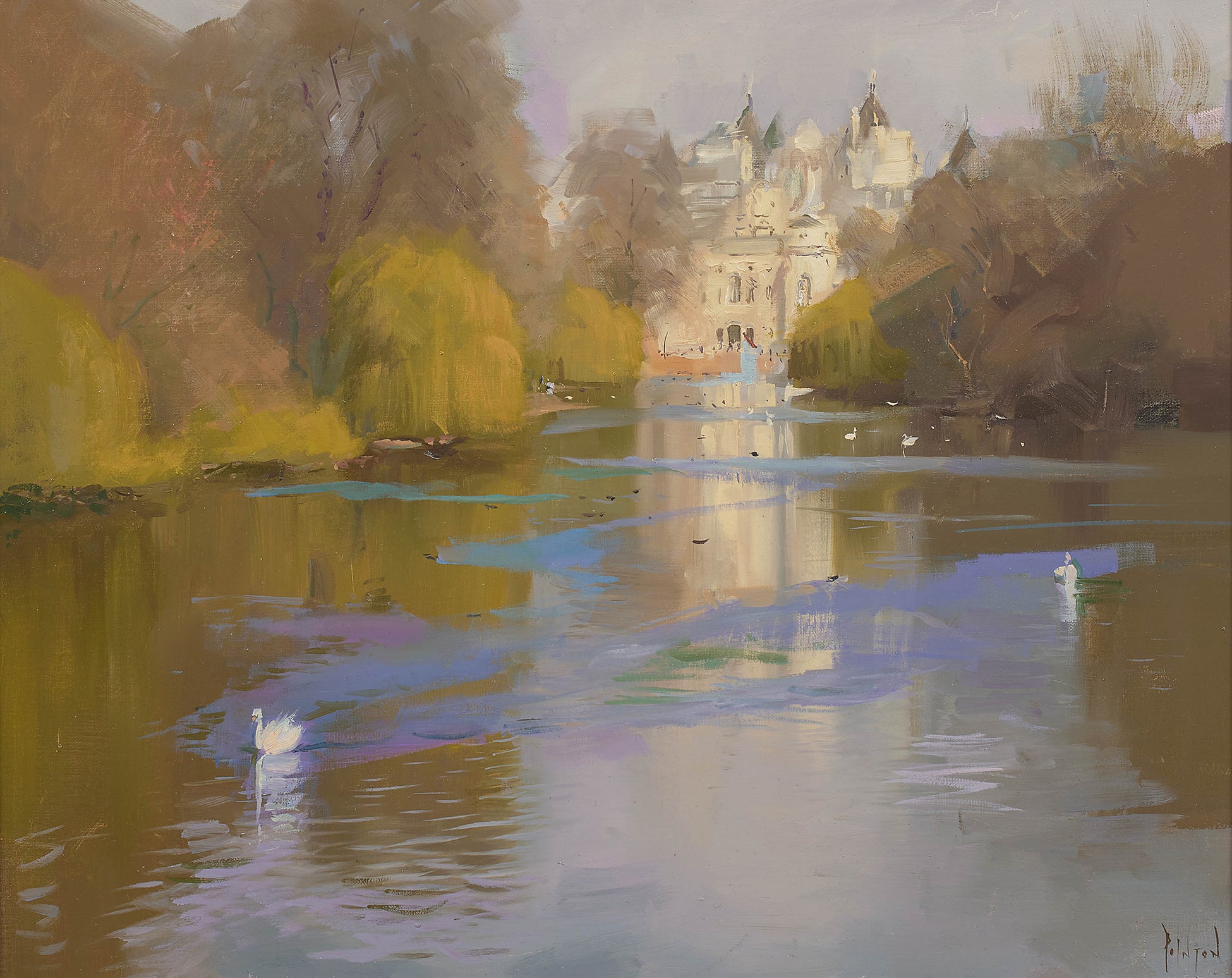 Rob Pointon ROI British Artist 'Platinum Jubilee Trooping the Colour ...