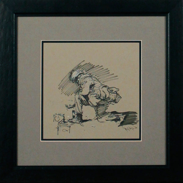 'Brass Picking' by Contemporary artist Rob Pointon – Panter and Hall