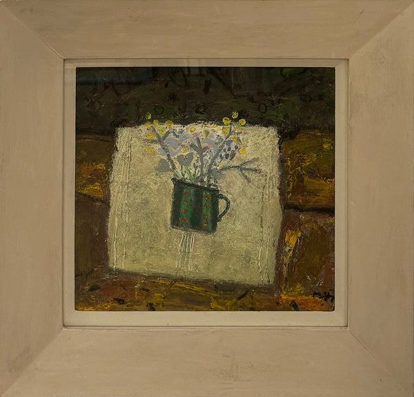 'Green Jug and Flowers' by Sandy Murphy RSW RGI – Panter and Hall