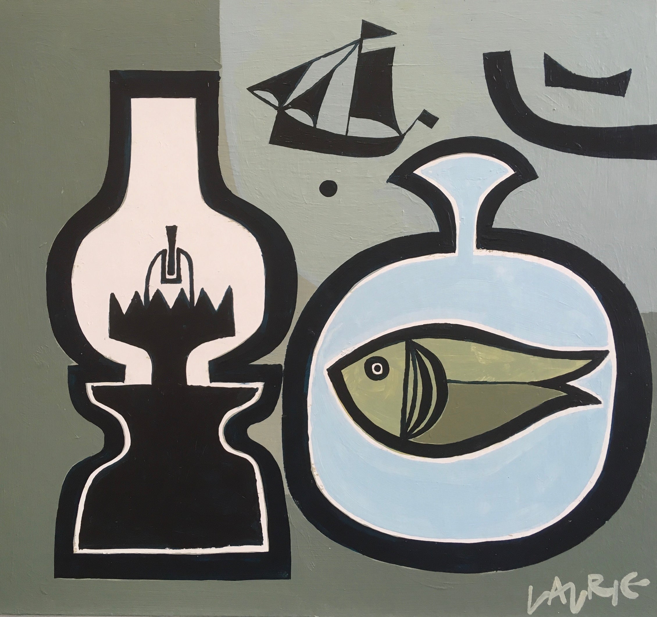 Simon Laurie RSW RGI (born 1964) Contemporary Scottish artist – Panter ...