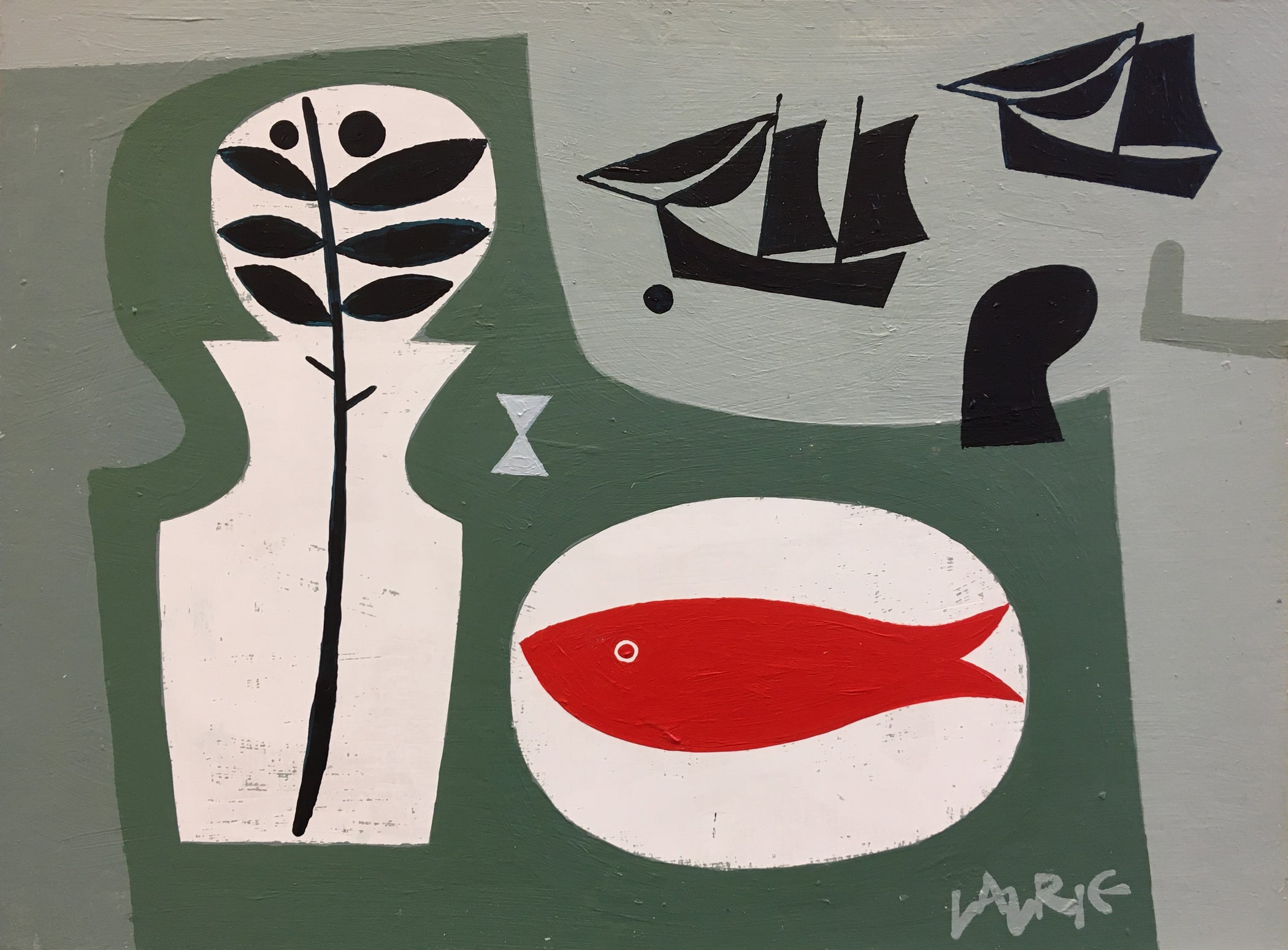 Simon Laurie RSW RGI (born 1964) Contemporary Scottish artist – Panter ...