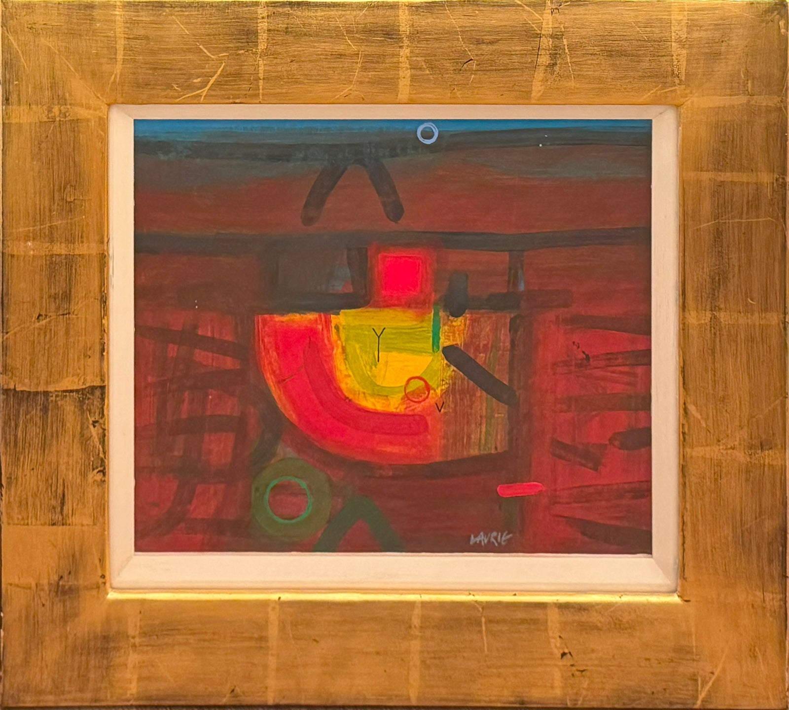 'Earth Patterns' oringinal painting by contemporary Scottish artist ...