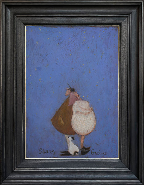 Sam Toft original painting 'Starry Gazings' – Panter and Hall