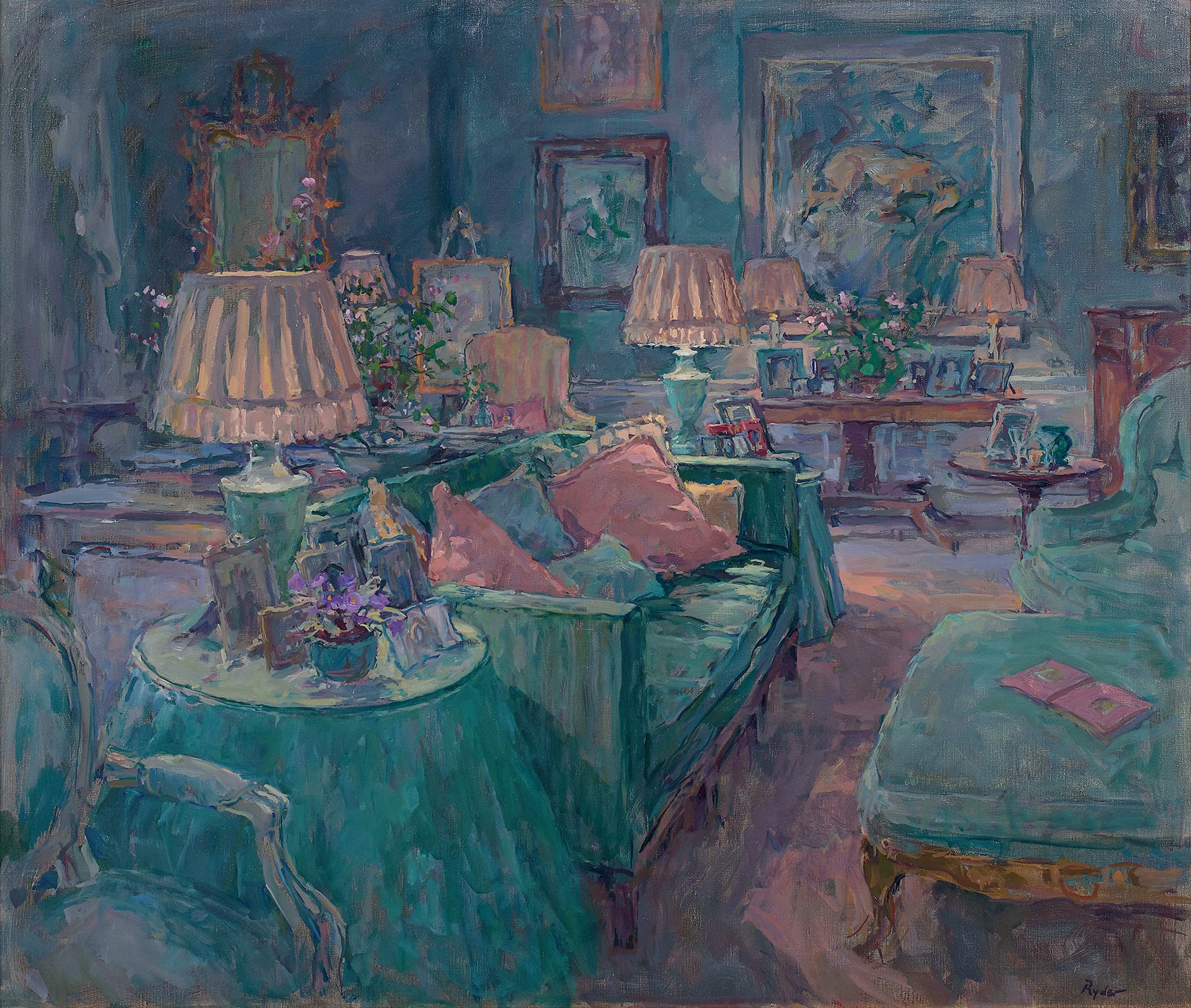 Susan Ryder Contemporary British painter of landscapes and interiors ...