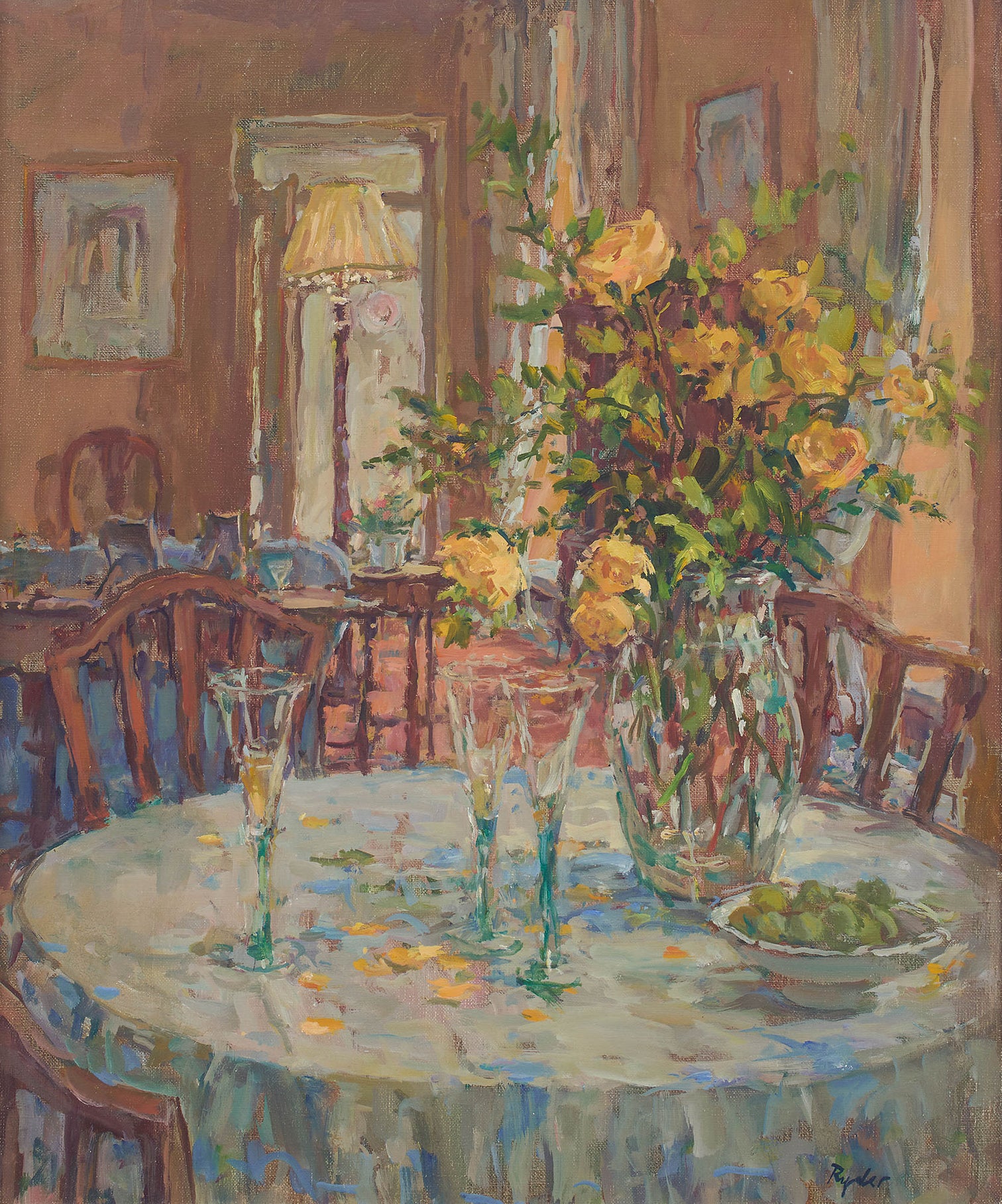 Susan Ryder Contemporary British painter of landscapes and interiors ...