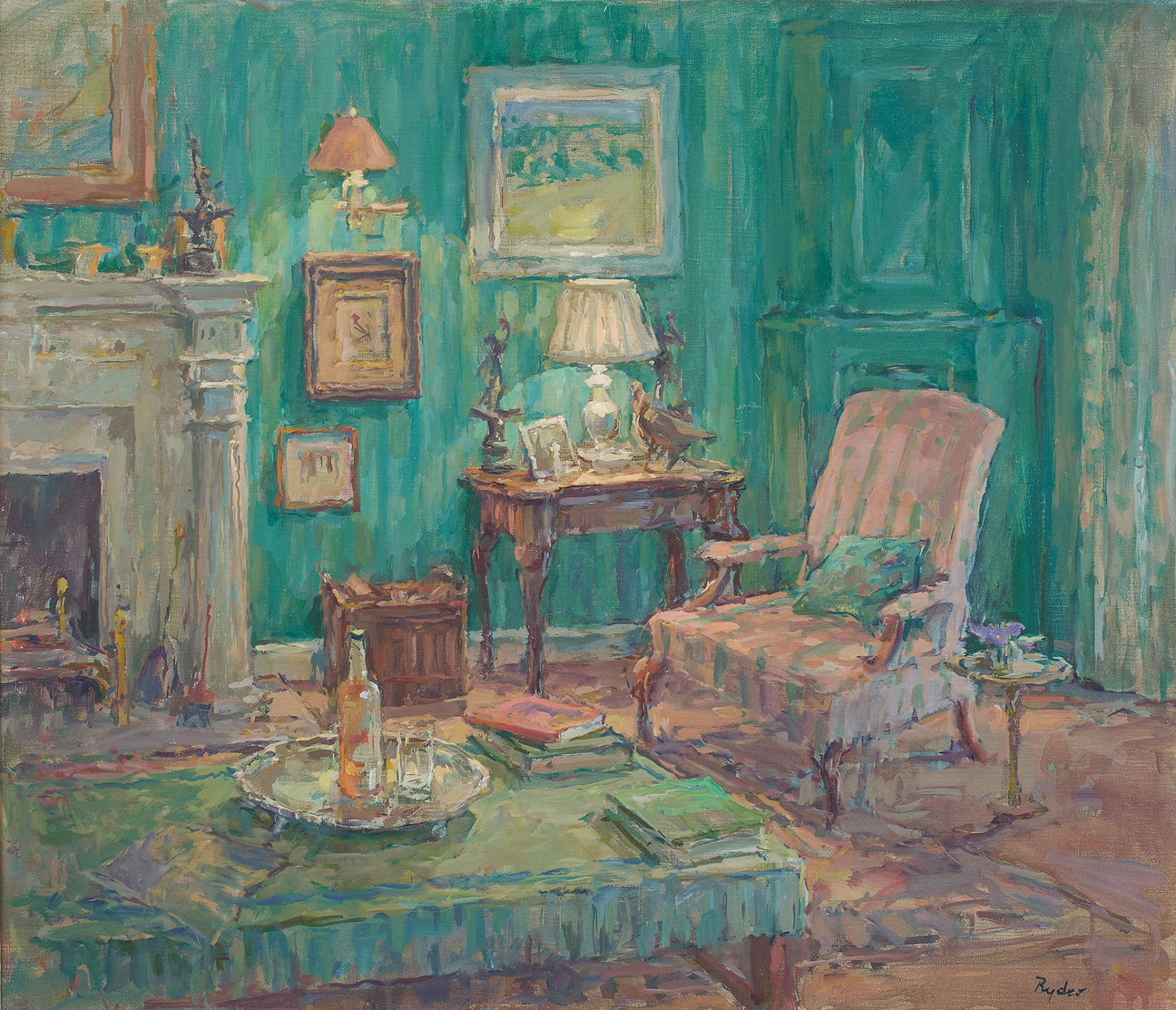 Susan Ryder Contemporary British painter of landscapes and interiors ...