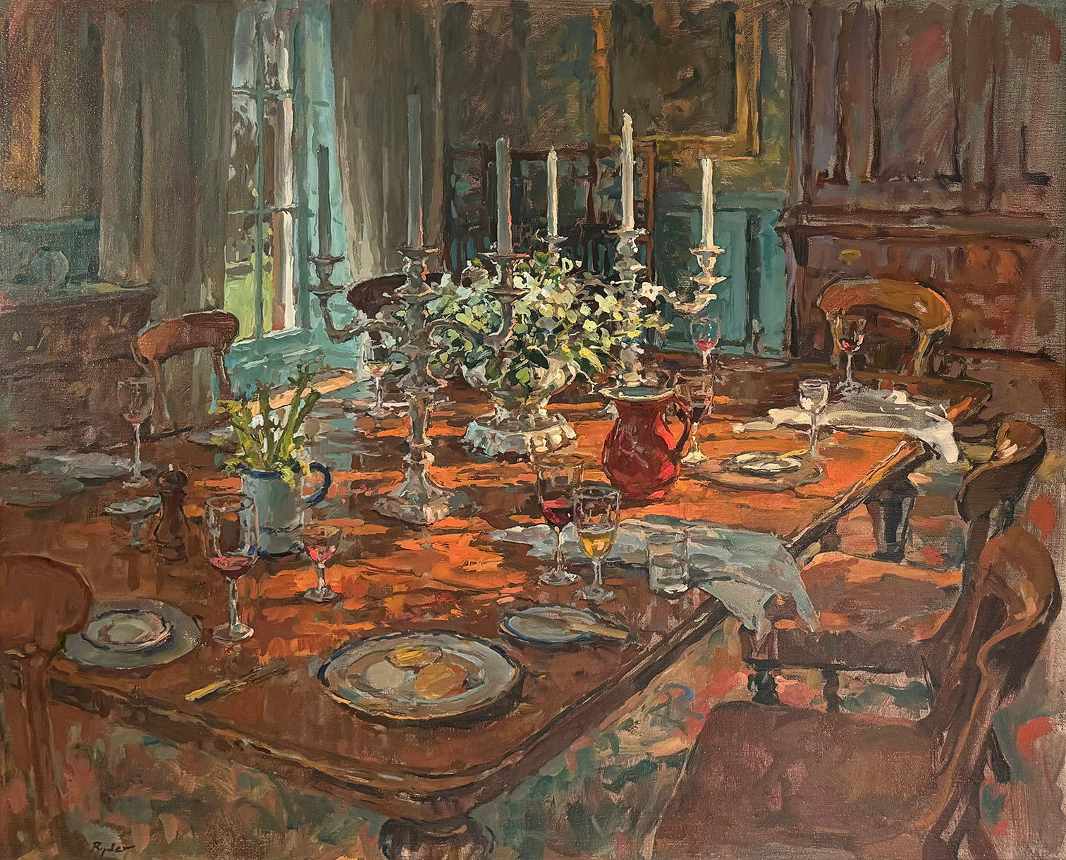 Susan Ryder Contemporary British painter of landscapes and interiors ...