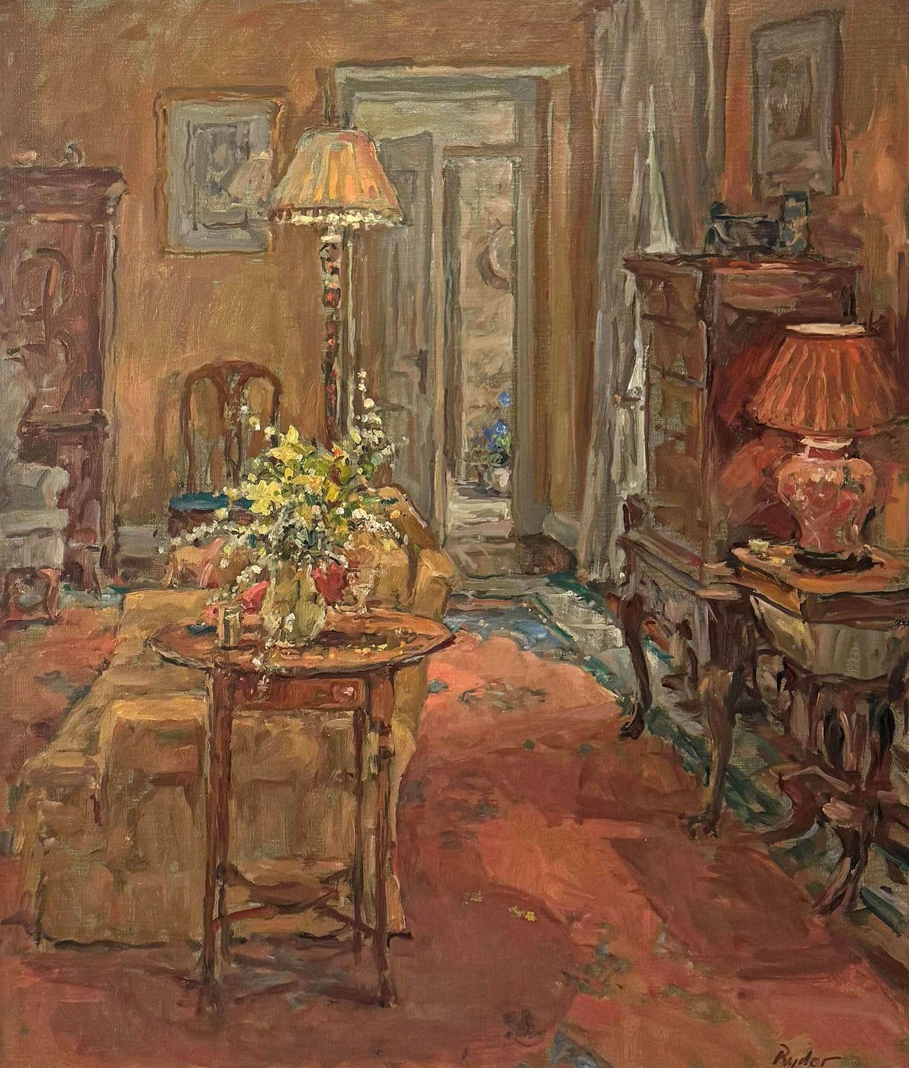 Susan Ryder Contemporary British painter of landscapes and interiors ...
