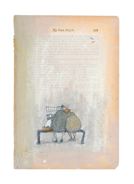 Sam Toft original painting 'My own angels' – Panter and Hall