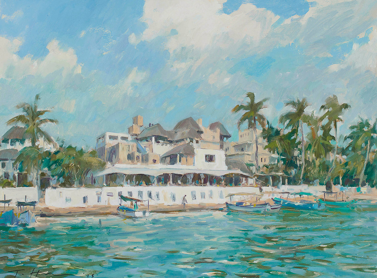 Tom Hoar Contemporary British Art 'The road to Maghera, Co Donegal ...