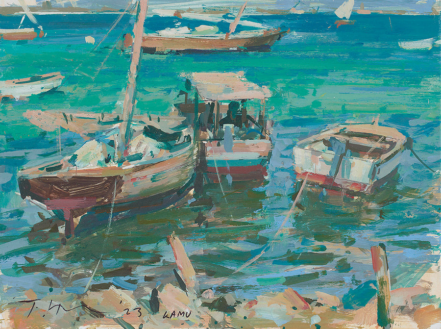 Tom Hoar Contemporary British Art 'The road to Maghera, Co Donegal ...