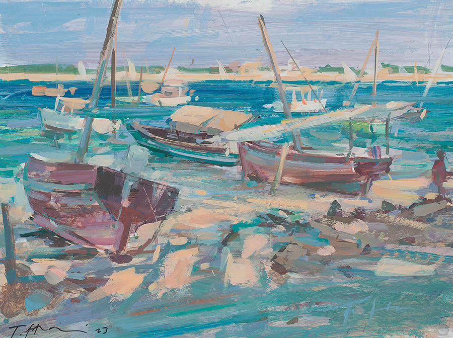 Tom Hoar Contemporary British Art 'The road to Maghera, Co Donegal ...