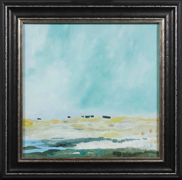 'Roof tops in Sand Dunes, Ardnurmuchan' by Katherine Swinfen Eady ...