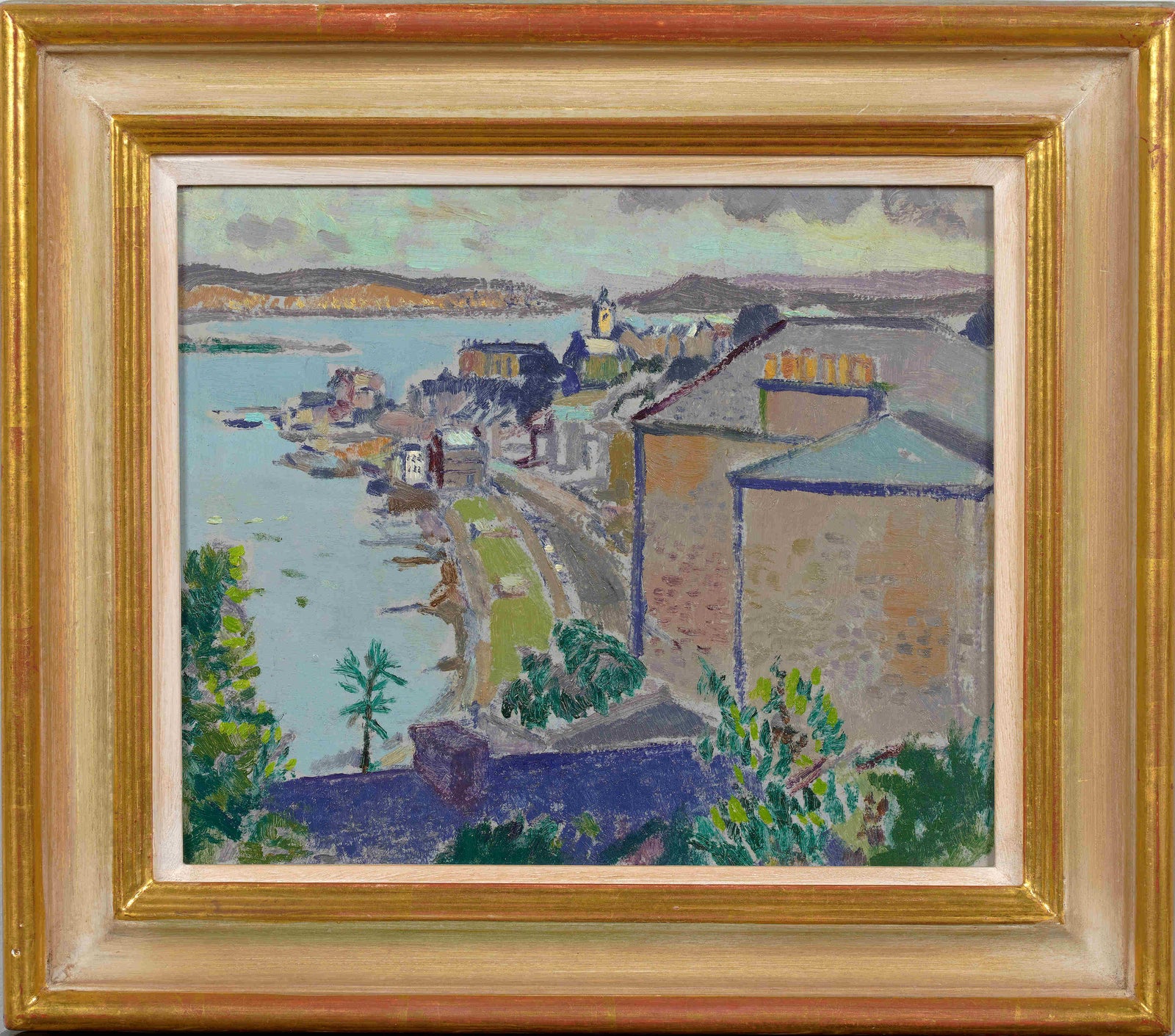 Alexander Galt 20th Century Scottish artist 'Gourock' – Panter and Hall