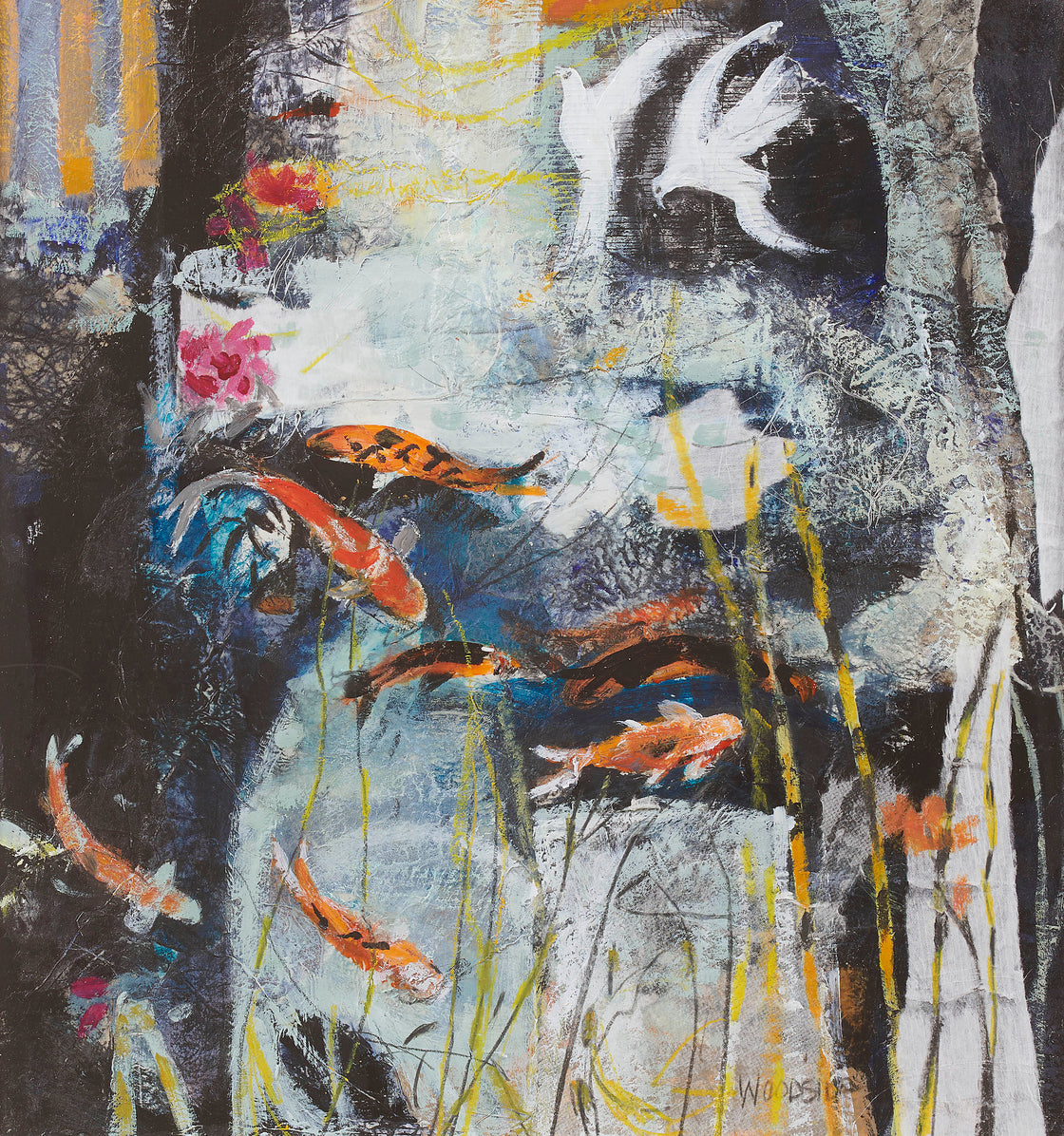 Christine Woodside RSW RGI Contemporary Scottish artist 'Reflections ...