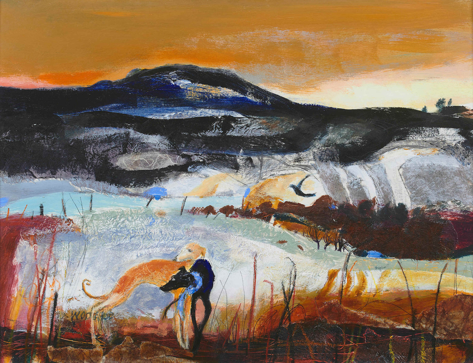 Christine Woodside RSW RGI Contemporary Scottish artist 'Strathmiglo ...